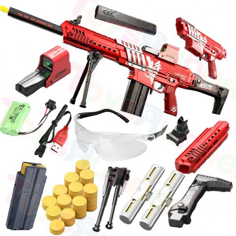 Soft Bullet Gun Toy - Shell Ejecting Fun for Kids & Adults