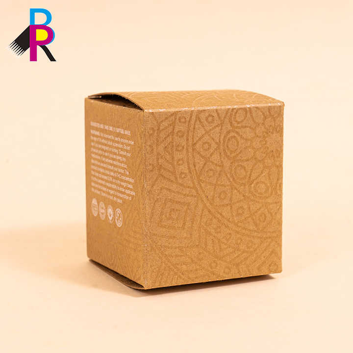 Custom Folding Paper Boxes - Kraft Paper Slide Open Box