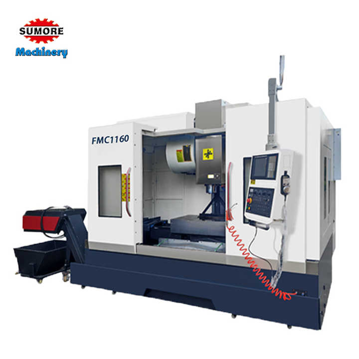 FMC1160 4 Axis CNC Milling Machine Automatic Vertical Machining Center ...