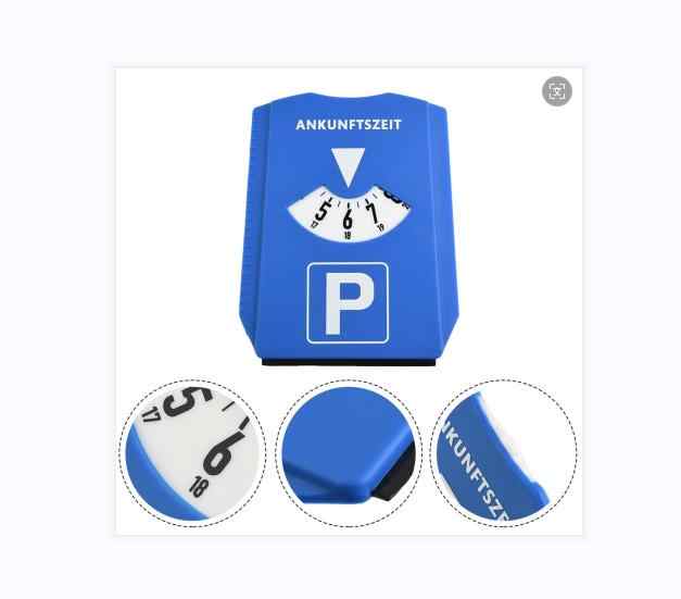 Car Parking Disc Timer - Portable and Accurate Arrival Display
