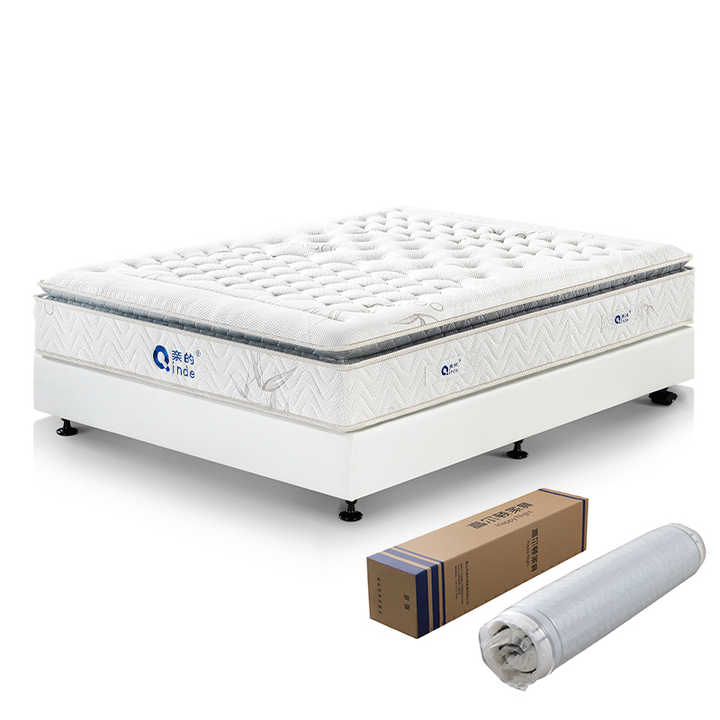 Compressed Roll up Bed Mattress in a Box - Memory Foam