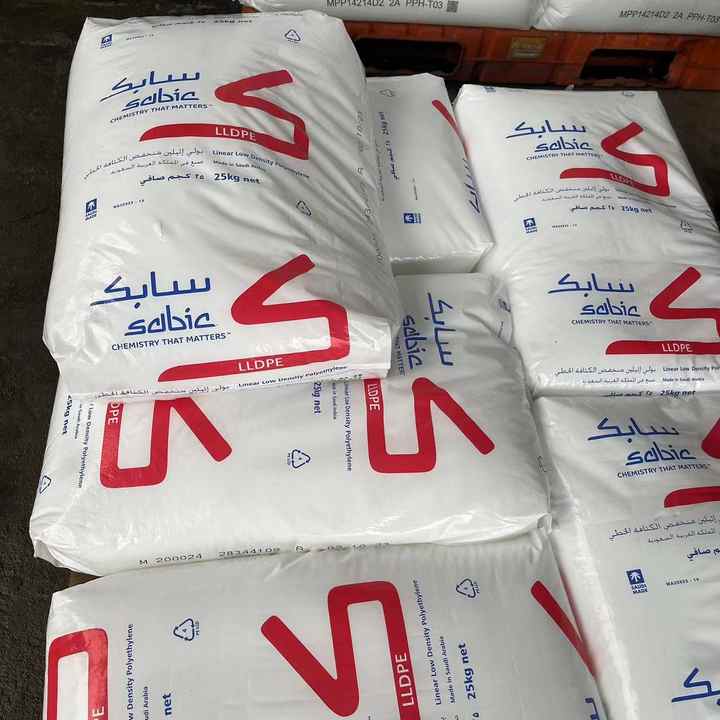 Sa bic Lldpe Granules 118WJ Plastic Raw Materials Good Tensile Strength Puncture Resistance ...