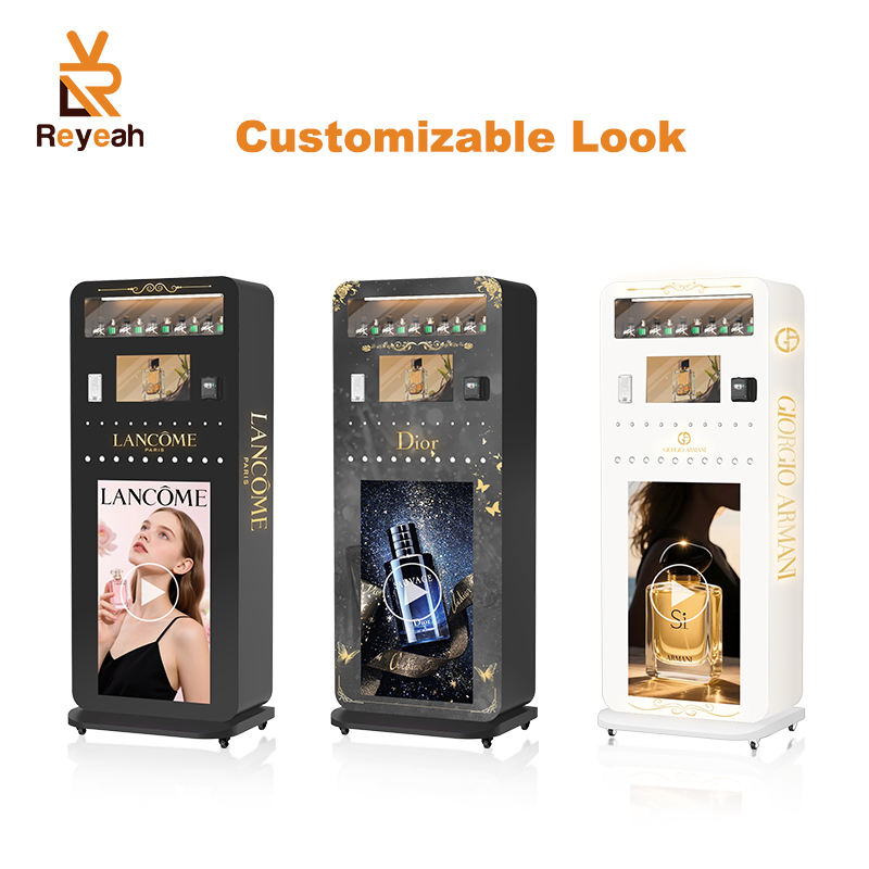 24 Hours Self-service 10 Bottles Perfume bar Dispenser Machine Vending ...