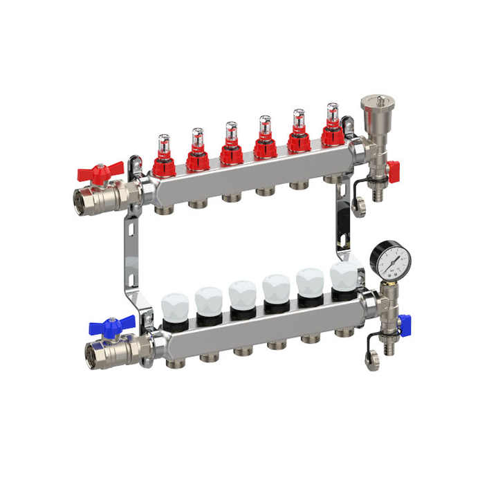 Stainless Steel Water Radiant Hydronic Underfloor Heating Pump System ...