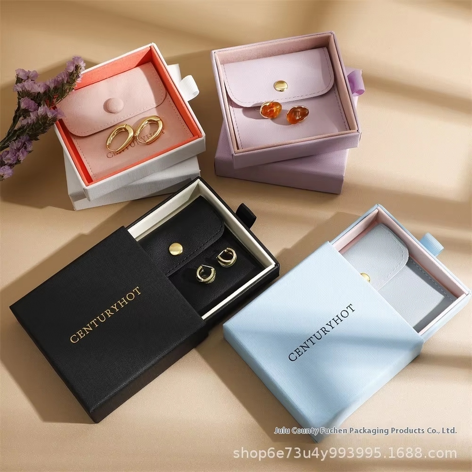 Fuchen Yalian Texture High Personalized Jewelry Drawer Box Fashionable ...