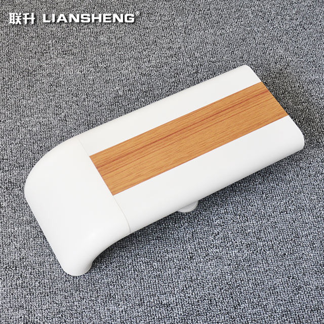 140mm Hospital Corridor Handrails Crush-proof Medical Aluminum PVC ...