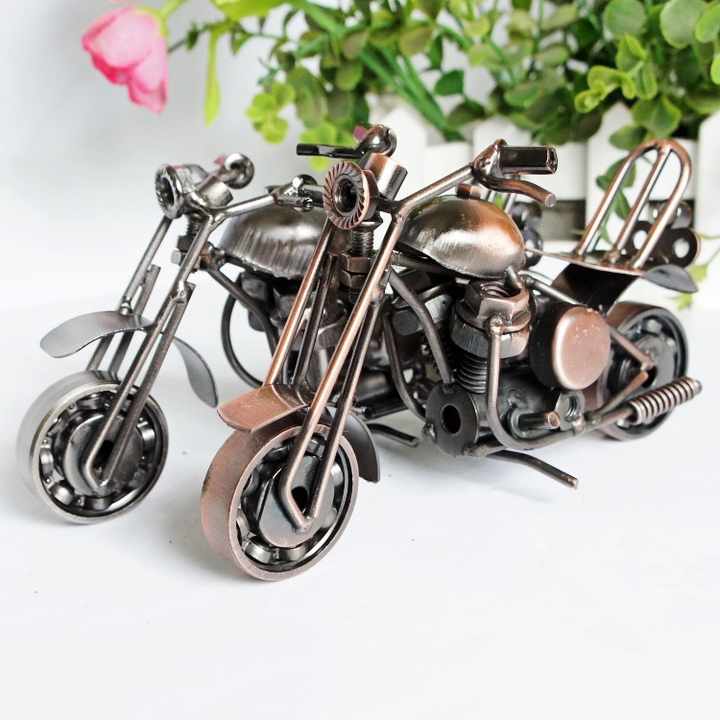 Metal Gear Vintage Metal Craft Motorcycle Model - TrendySweety ...