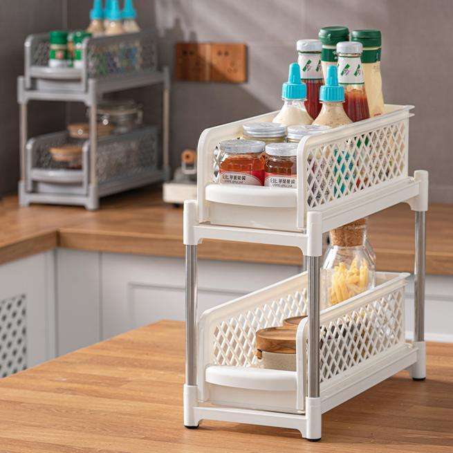 Stackable Kitchen Pantry Organization - Efficient Storage