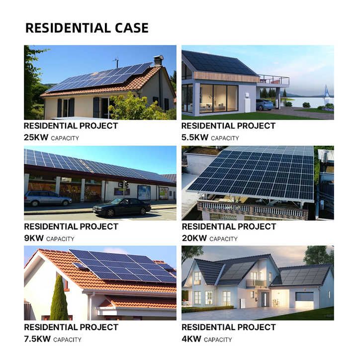 10Kw Hybrid Solar Power Inverter System for Home & Off Grid - OEM