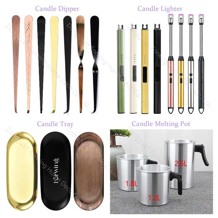 3 in 1 Candle Accessory Set Wick Trimmer Cutter Snuffer Extinguisher ...