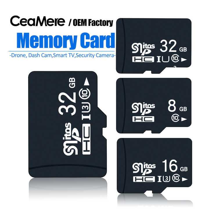 Ceamere Black Micro Memory SD Cards - Reliable Storage