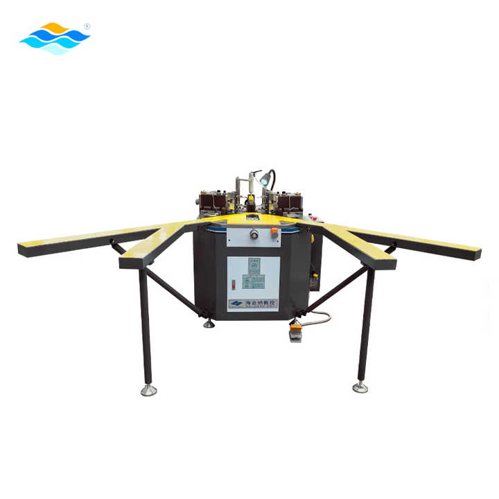 Heavy duty hydraulic corner crimping machine for aluminum window and ...