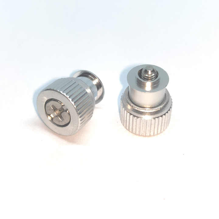 PF11mf-M5-1 PF11MF PF12MF M5 Aluminum Knurling Knob Stainless Steel ...