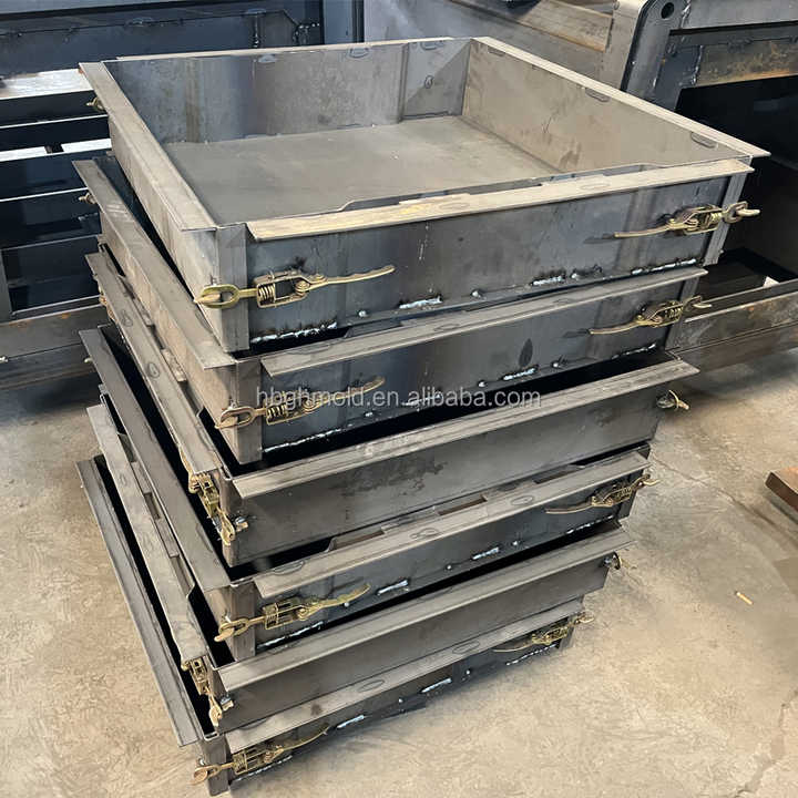 Prefabricated High Speed Cover Curbstone Slope Protection Steel Mould ...