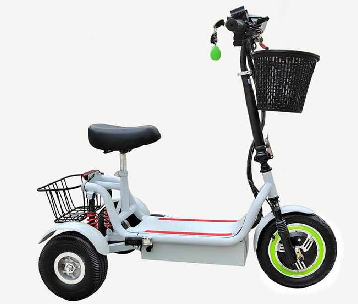 China New Style Three Wheel Mini Scooter Manned Electric Tricycle E ...