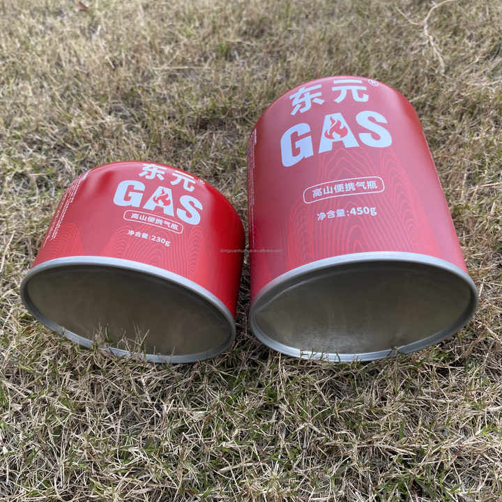 Alpine Camping Waterproof Gas Canister 230g Metal Portable Tinplate Gas ...