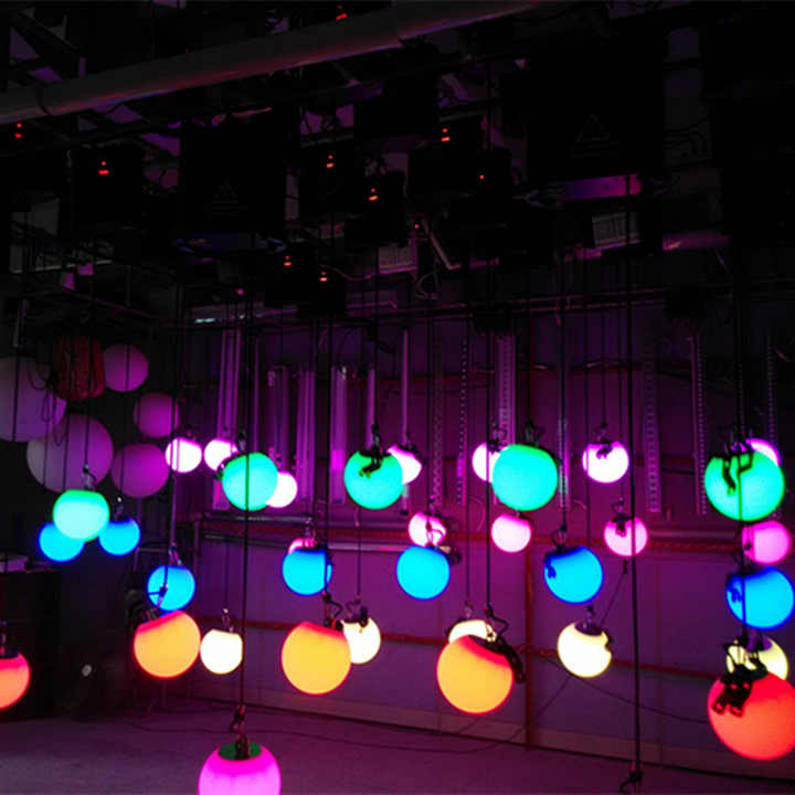 Dmx Led Lifting Ball Led Kinetic Lift Ball Rgb Kinetic Led Light Sphere ...