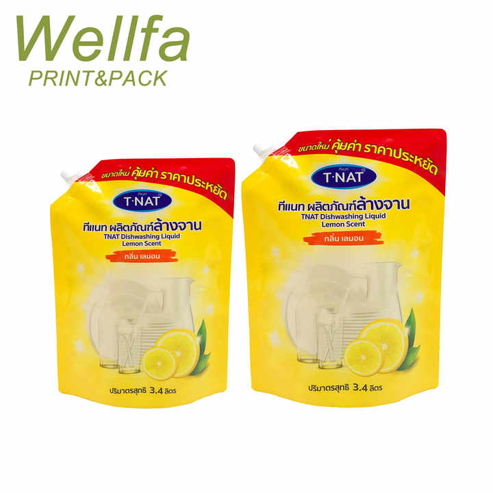 Manufacturer Custom Washing Powder Stand up Pouch With Spout ...