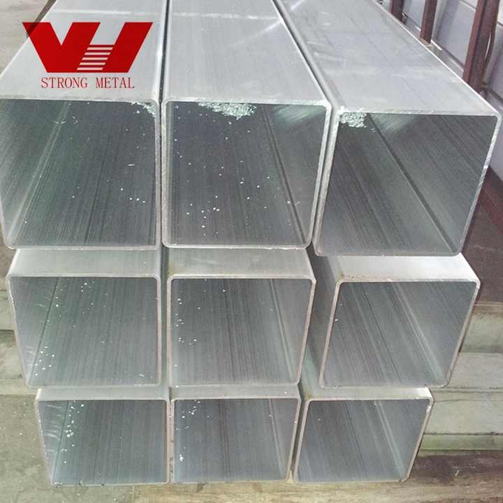 Customized Size Square 2X2 Aluminum Structural Tube