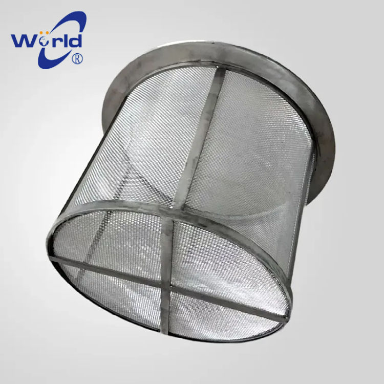 Custom Plain Weave Stainless Steel Wire Filter Mesh Tube with Cutting ...