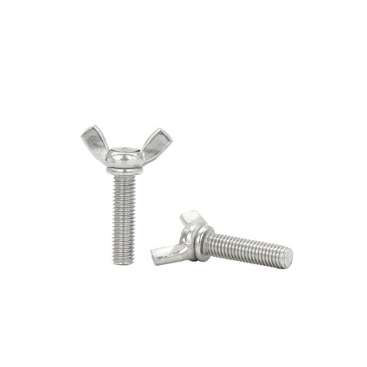 High Quality 304 Stainless Steel Butterfly Wing Head Bolt Wing Nut M3 ...