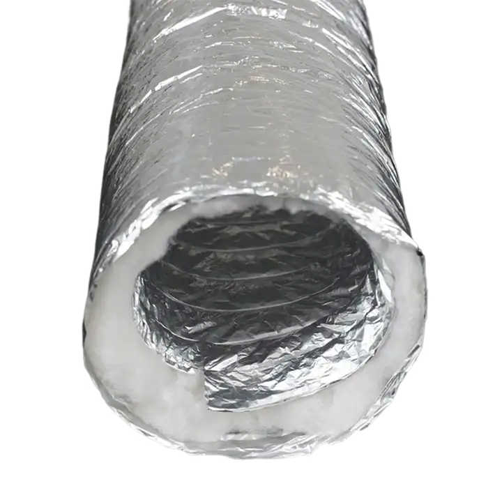 HVAC Air Conditioner Insulated Flexible Duct - PVC Flex Ducting