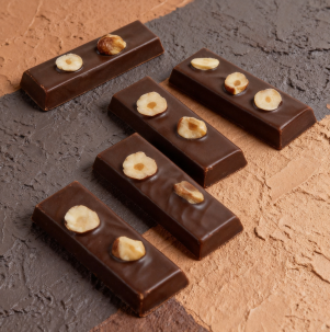 Dark Chocolate Hazelnut Hammer Chocolate Crispy Nut Block Candy for ...