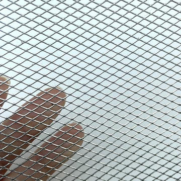 Powder Coated Expanded Metal Mesh Perforated Technique with Punching ...