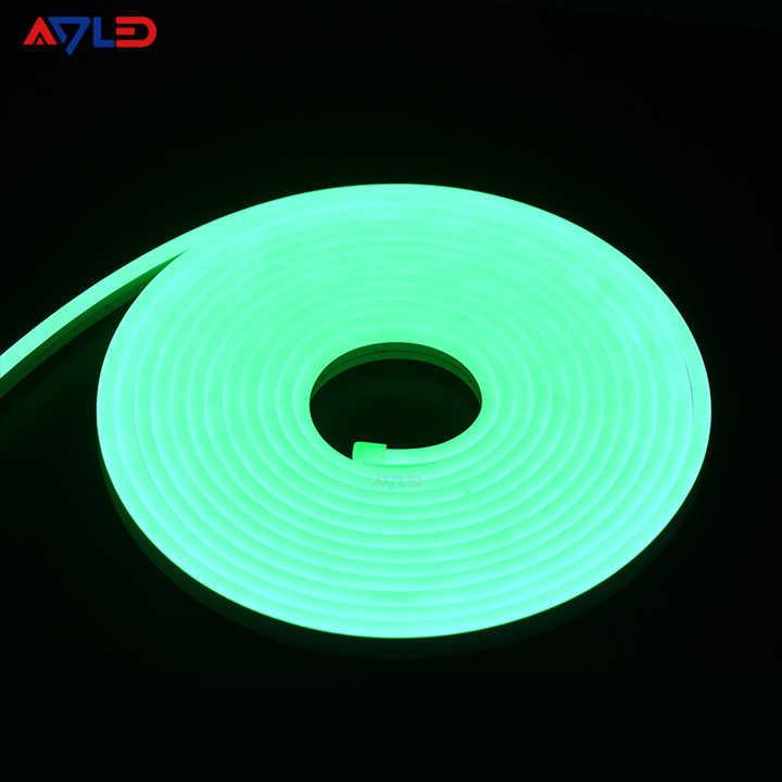 Flexible led neon flex strip light colorful silicone led strip for neon ...