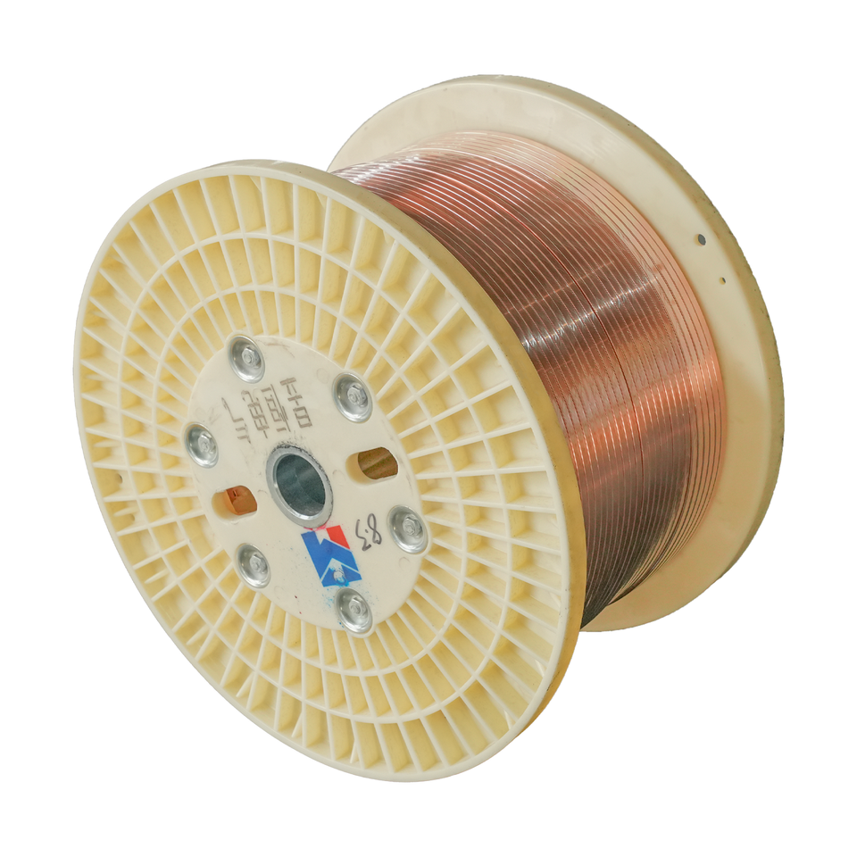 Film Wrapped Aluminum/Copper Flat Electrical Conductor Flat Rectangular ...