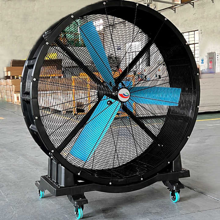 JULAI Industrial Floor Fan for Gym 1.5m 5ft High Velocity Fan Big ...
