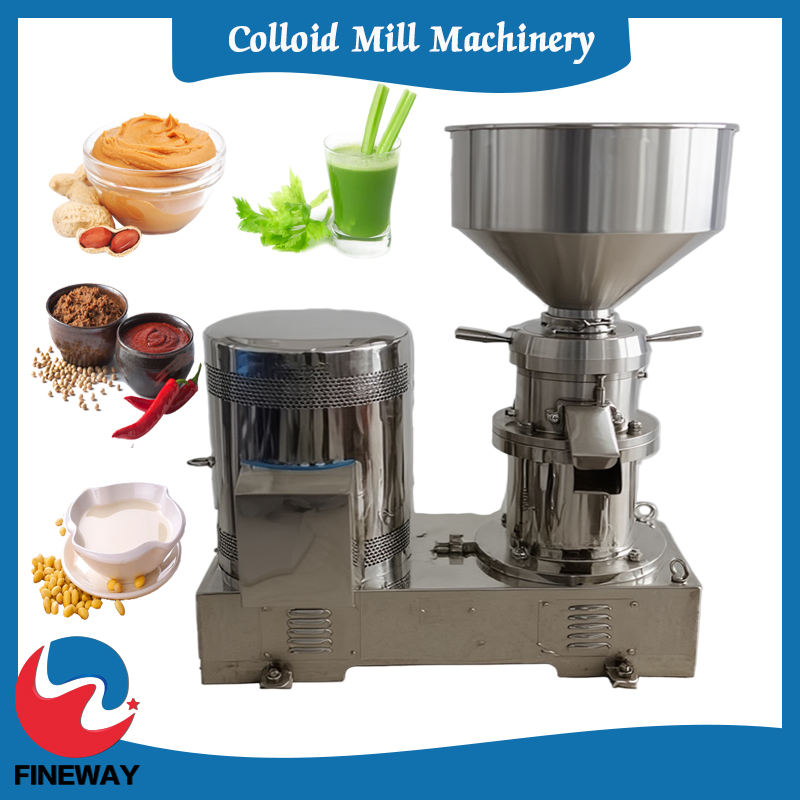 Industrial Colloid Mill Machine Peanut Butter Sesame Paste Chili Sauce ...
