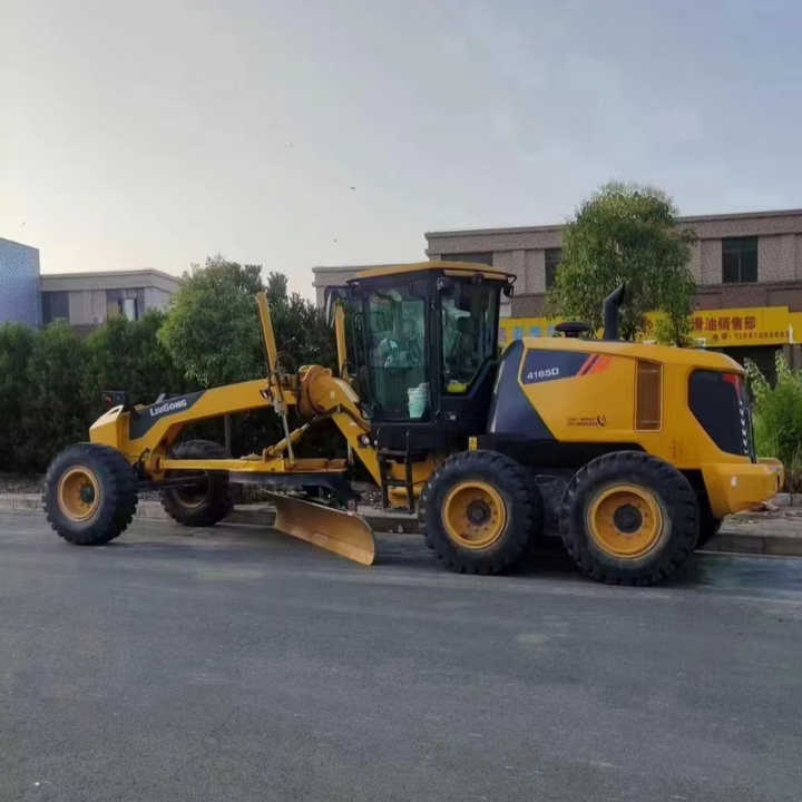 EarthMoving Machine Motor Grader Liugong 4165D 7500kg 81kw Road Grader ...