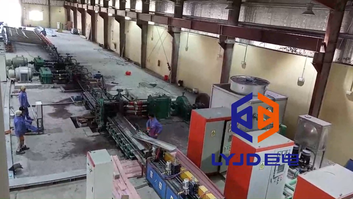Automatic Rebar Rolling Mill Production Line Steel Rod Continuous ...