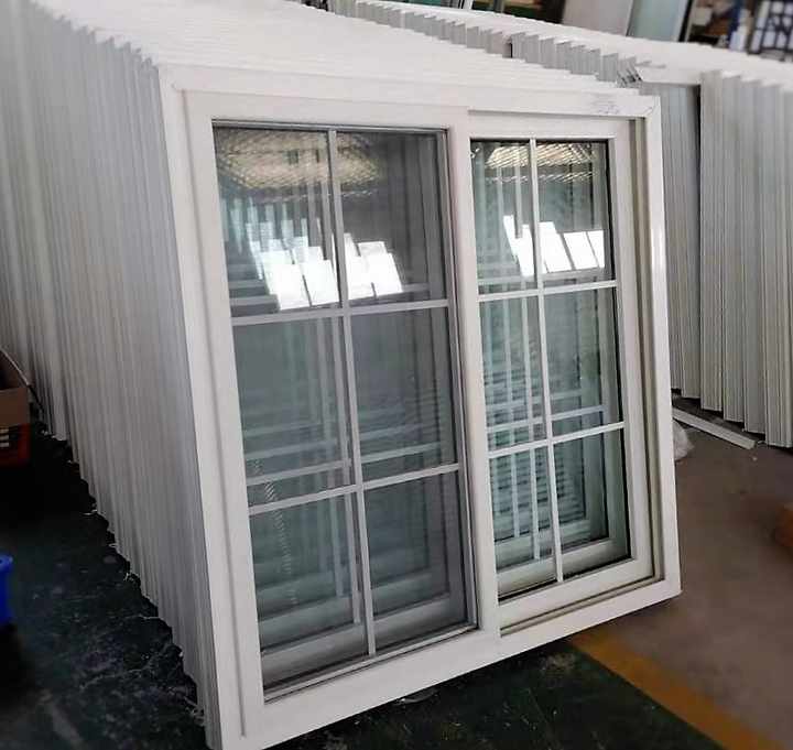 PVC Nigeria Sliding Windows - UPVC Double Tempered Glass