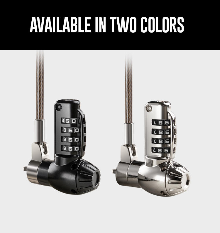 Universal 4 Digits Password Laptop Cable Security Lock Anti-theft ...