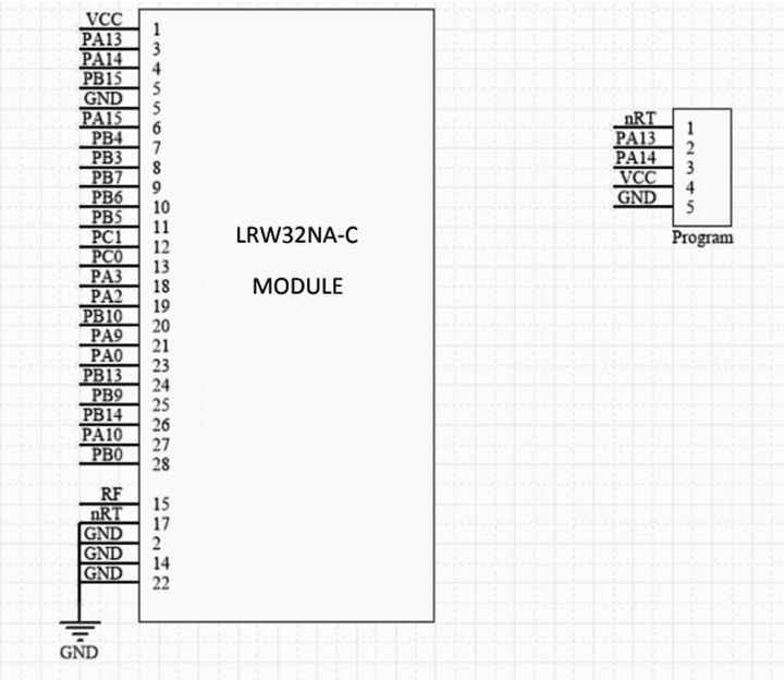 Small Size Lora Communication Module Cansec Lrw32bh Ha Ua C St Stm32wle 868mhz 915mhz Lorawan