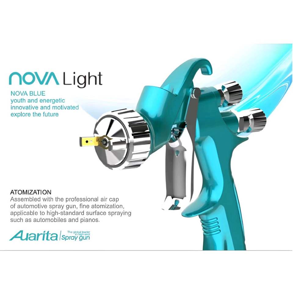 Auarita Mini Nova Light LVMP - 250ml Spray Gun for Car Painting