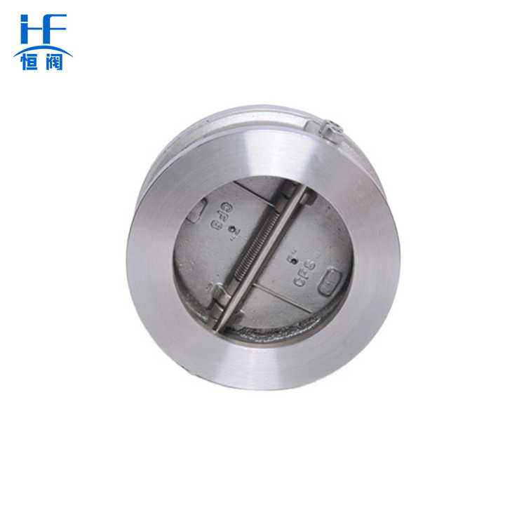 Stainless Steel DN80 PN16 Wafer Check Valve - Dual Plate Non Return Valve