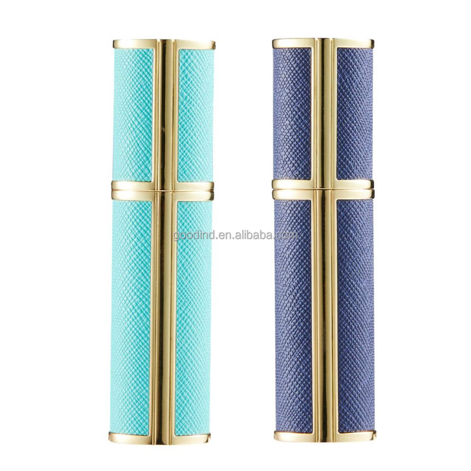 Portable 5ml Custom Aluminum Perfume Atomizer Refillable Travel Spray ...