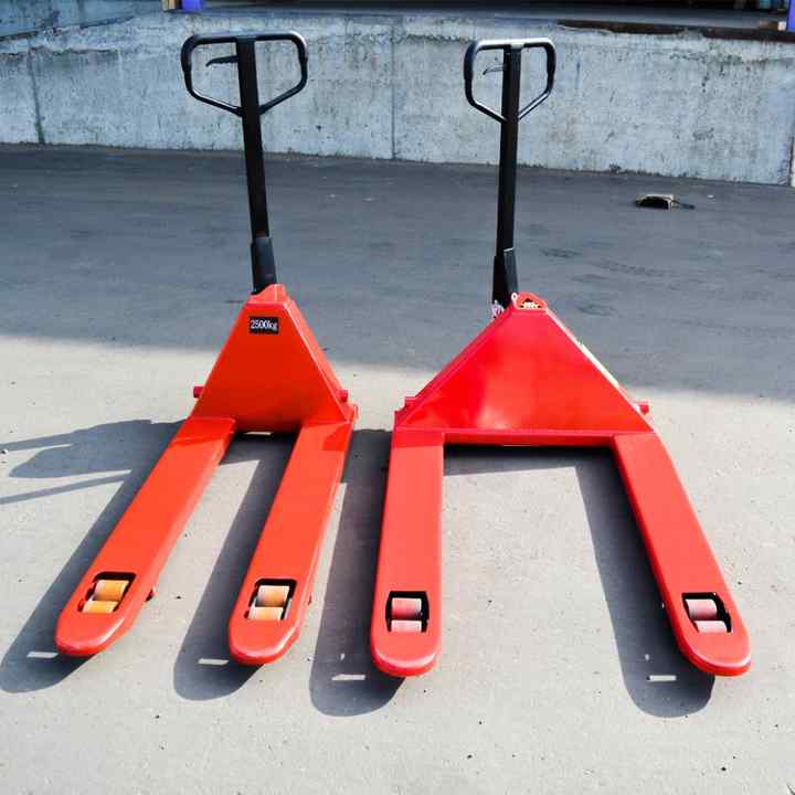 High Load Capacity Hand Pallet Jack with Retractable Lip for Versatile ...