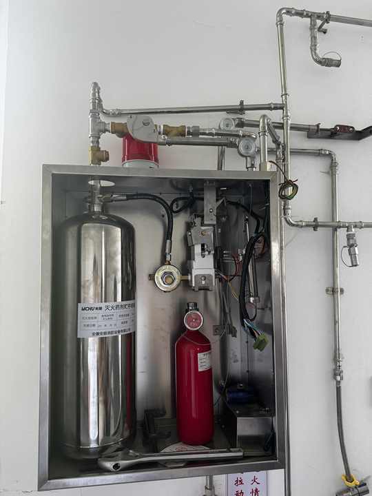 Kitchen Hood Automatic Firefighting Equipment - 2*10L
