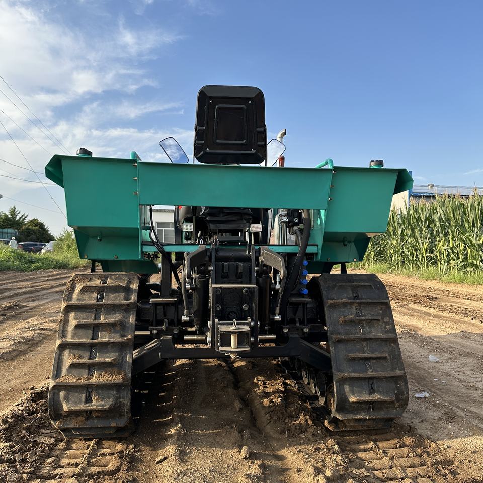 Fuel-efficient Crawler Tractor 80HP Engine Gearbox Large Capacity ...