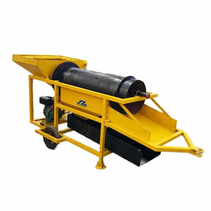 Mobile Small Trommel Mining Machine - 5 Tons Gold Extraction