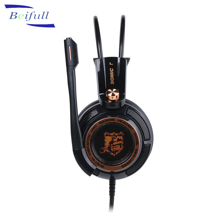 Somic G941 Active Noise Cancelling Pc Gaming Headset 7.1 with Led ...