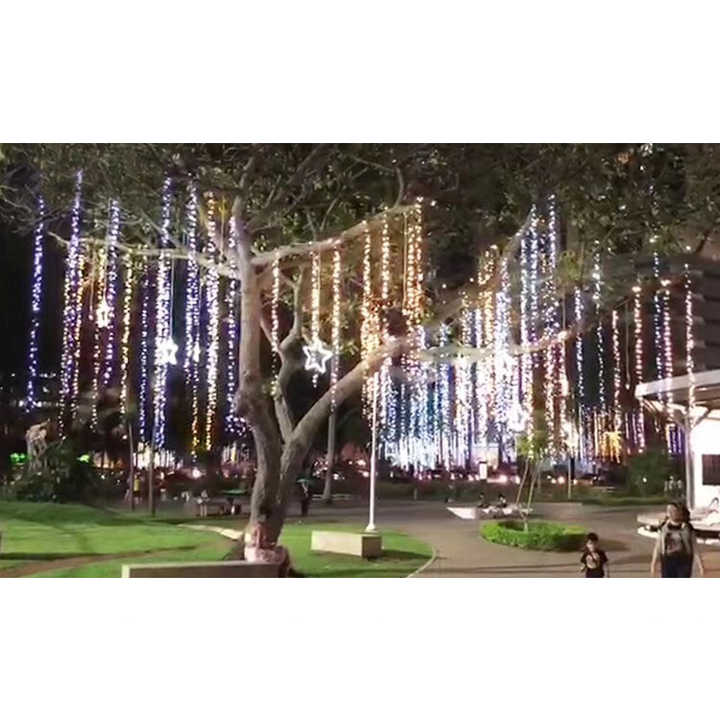 Firecracker Tree Falling Start LED Holiday Lighting