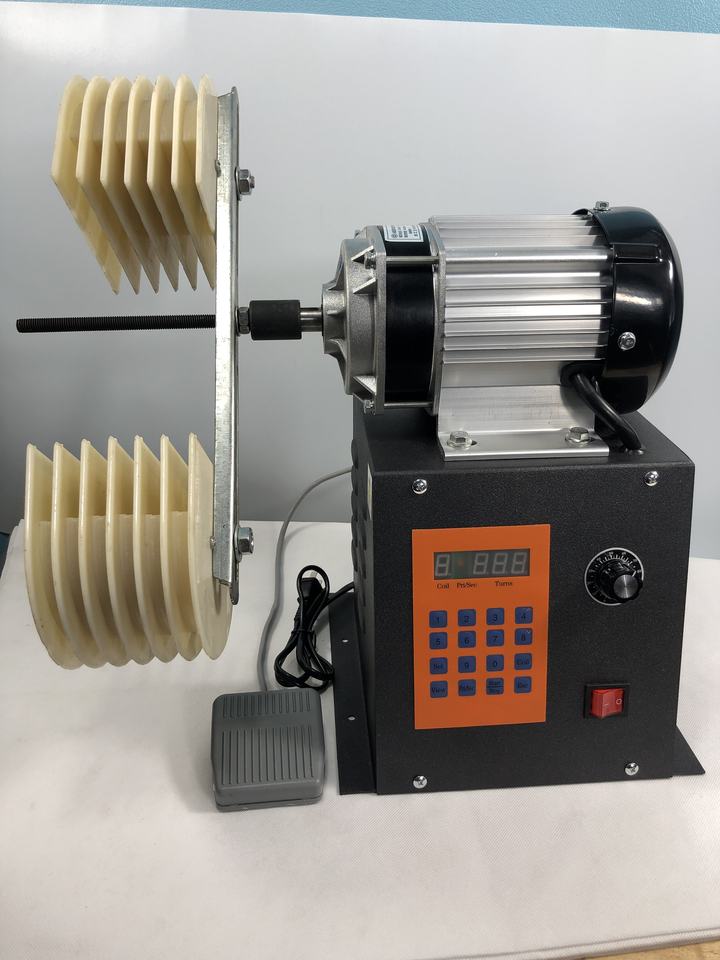 Automatic Electric Motor Coil Winding Machine - 750W PLC Controlled for ...