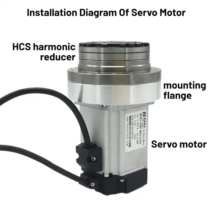 Harmonic Reducer Harmonic Drive Strain Wave Gear Replace CSG-2UH for Nema17 Nema23 Nema34 ...