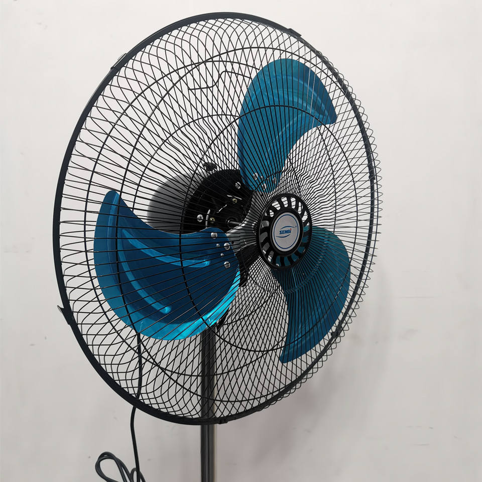 Metal Crown Stand Fan - Powerful 18 Inch Pedestal Fan