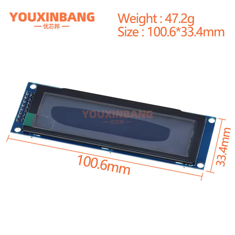 3.12 Inch OLED Display Module SSD1322 256x64 for Diy STM32 Raspberry Pi ...
